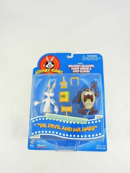 Dr Devil Mr Hare Looney Tunes Playmates WB Warner Bros Bugs Bunny Taz ...