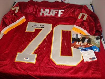 Sam Huff signed Wasington Redskins jersey - PSA/DNA - Hall of Fame LB ...