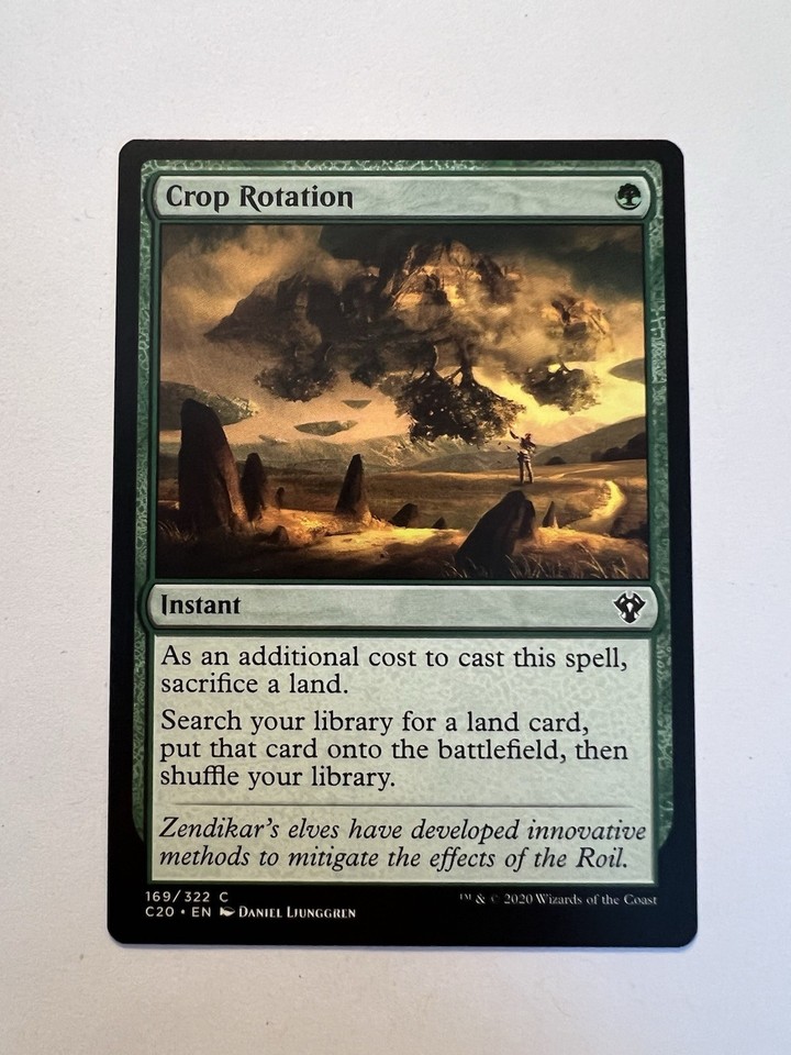 Crop Rotation - MTG Commander 2020 - NM | eBay
