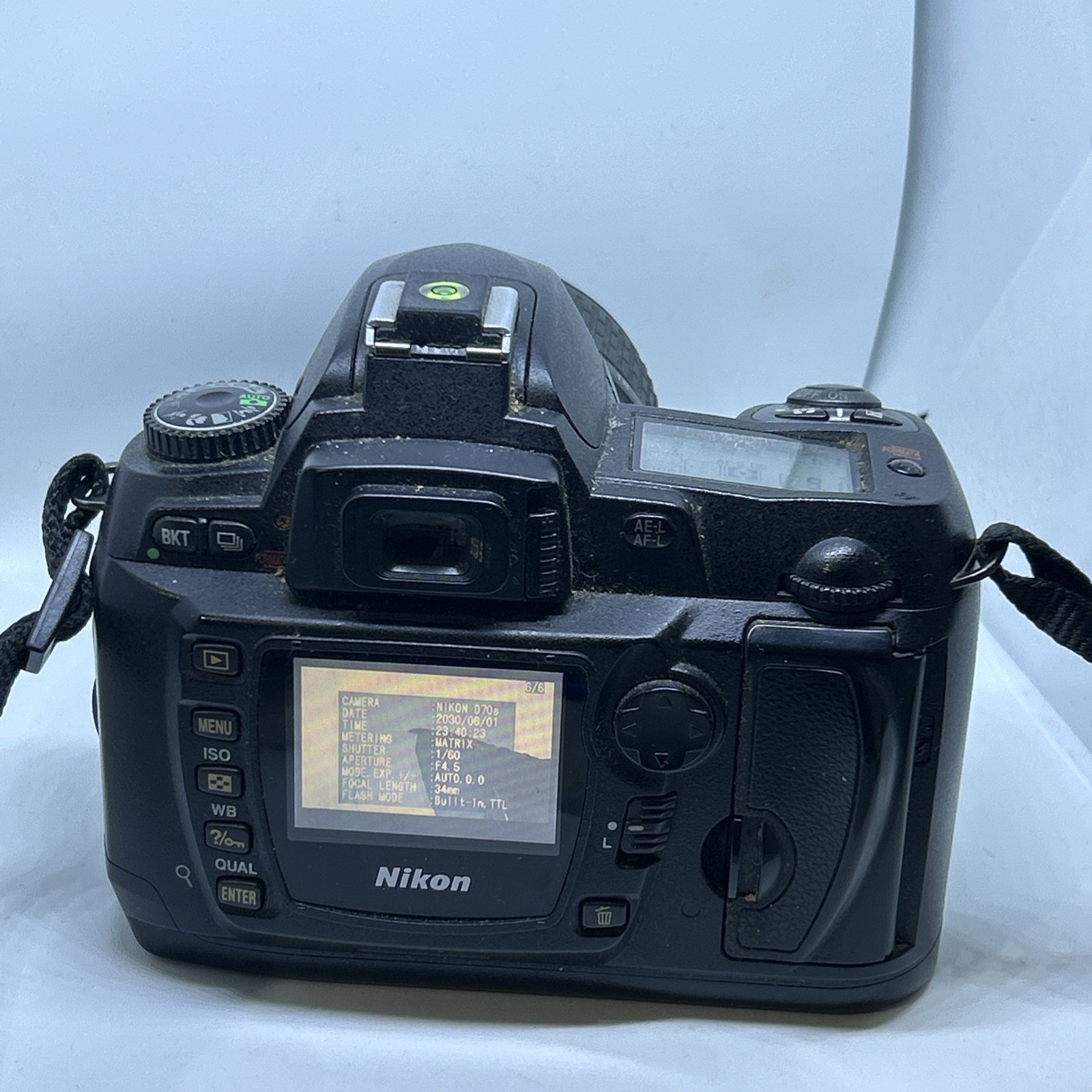 Nikon (D70s) Digital SLR Camera with AF Nikkor 28-55 Lens 006 | eBay UK