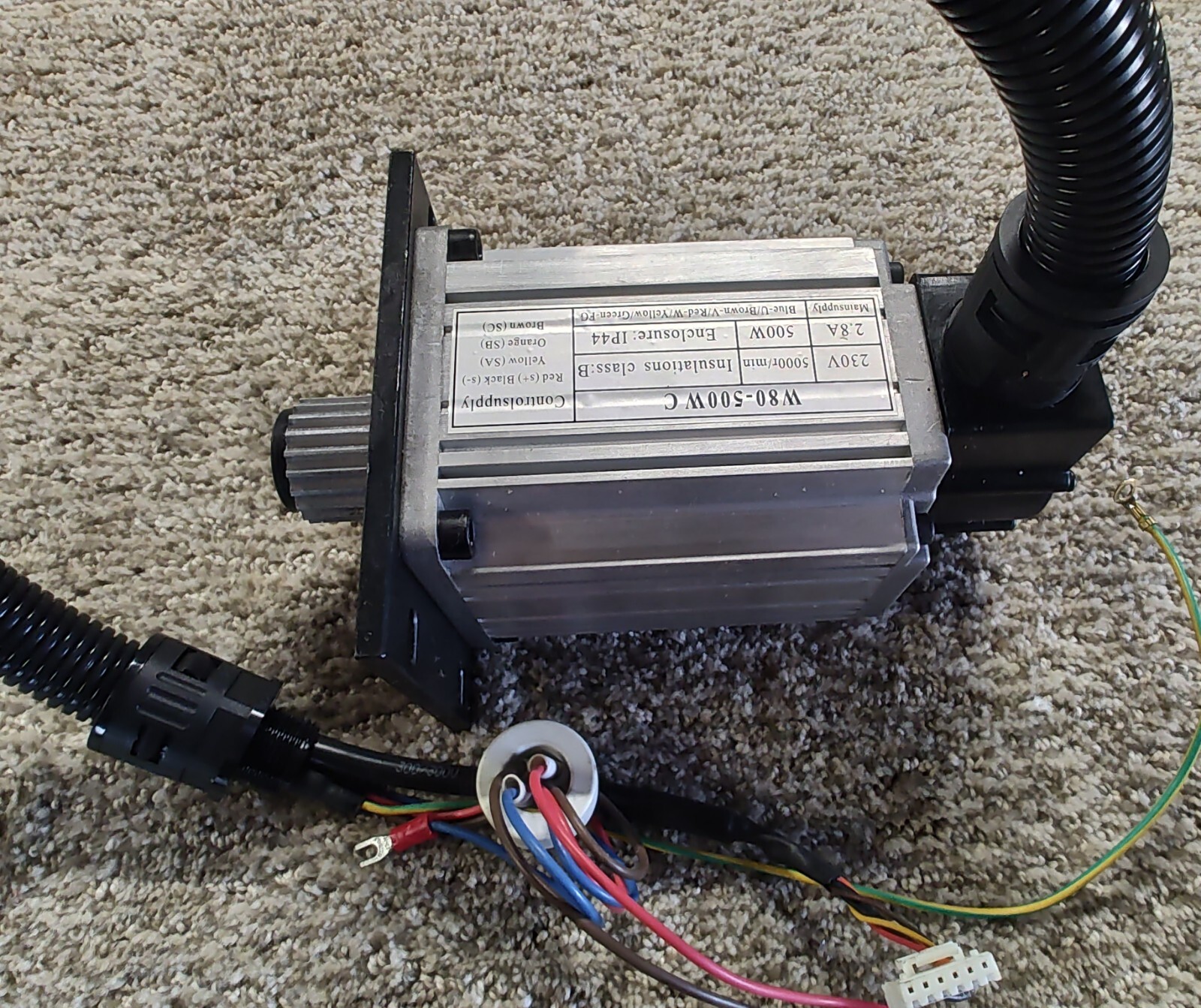 BRUSHLESS DC MOTOR W80-500WC | eBay