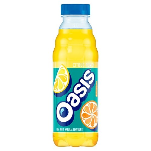 24 x Oasis Citrus Punch Soft Drink Still Fizzy Pop 500ml FREE TRACKED ...