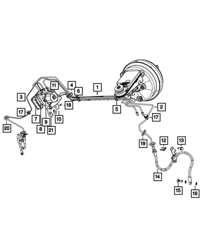 2011-2017 Dodge Journey Genuine Mopar ABS Brake Module 68194693AF | eBay