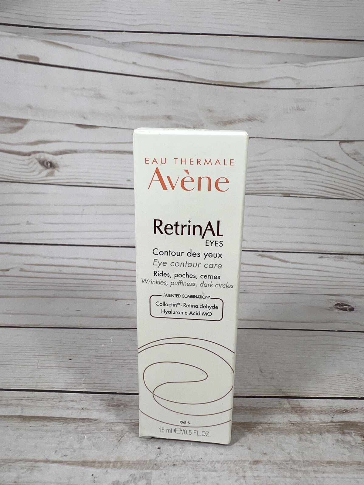 Avene Retrinal Eyes Contour Eye Care .5oz Wrinkles Dark Circles BB:12/ ...