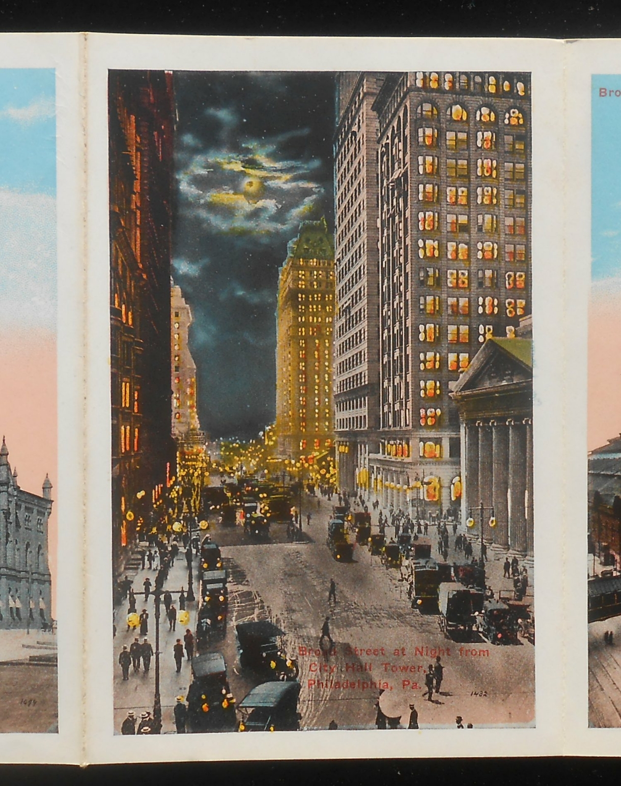 1910s 22 Foldout Views P&R and PRR Stations Streets Buildings ...