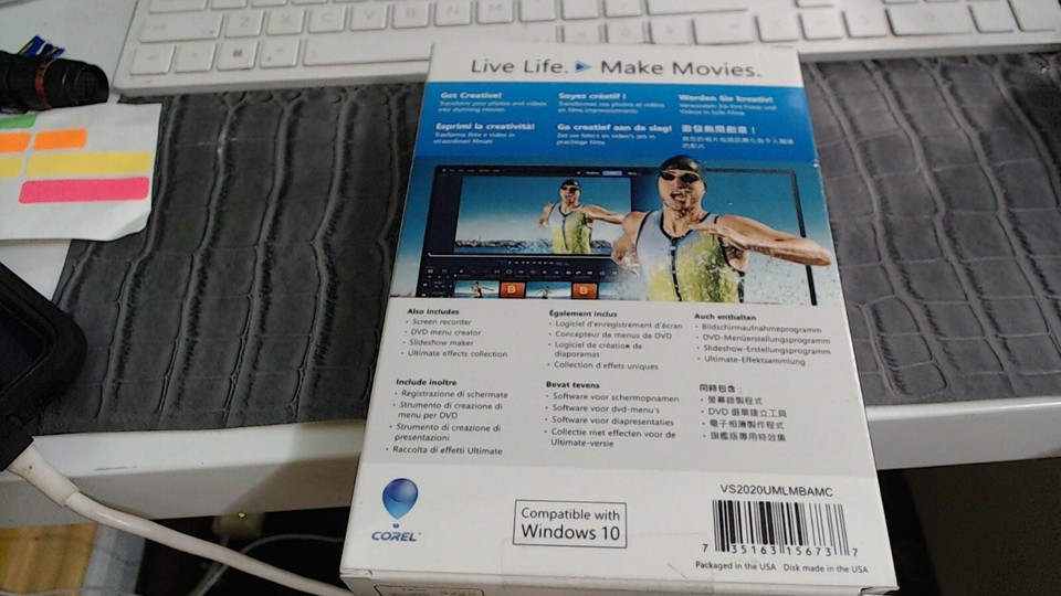 NEW Corel VideoStudio Ultimate 2020 Video Editing Make Movies Sealed ...