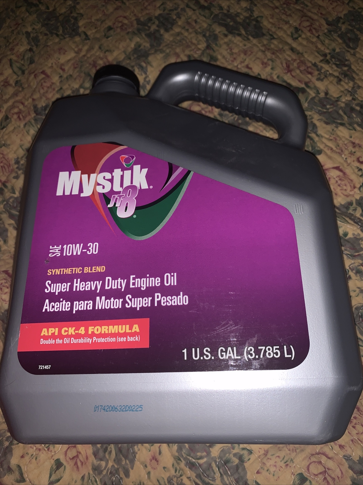 MYSTIK JT-8 ENGINE OIL 10w-30 SYNTHETIC BLEND, API CK-4 FORMULA | eBay