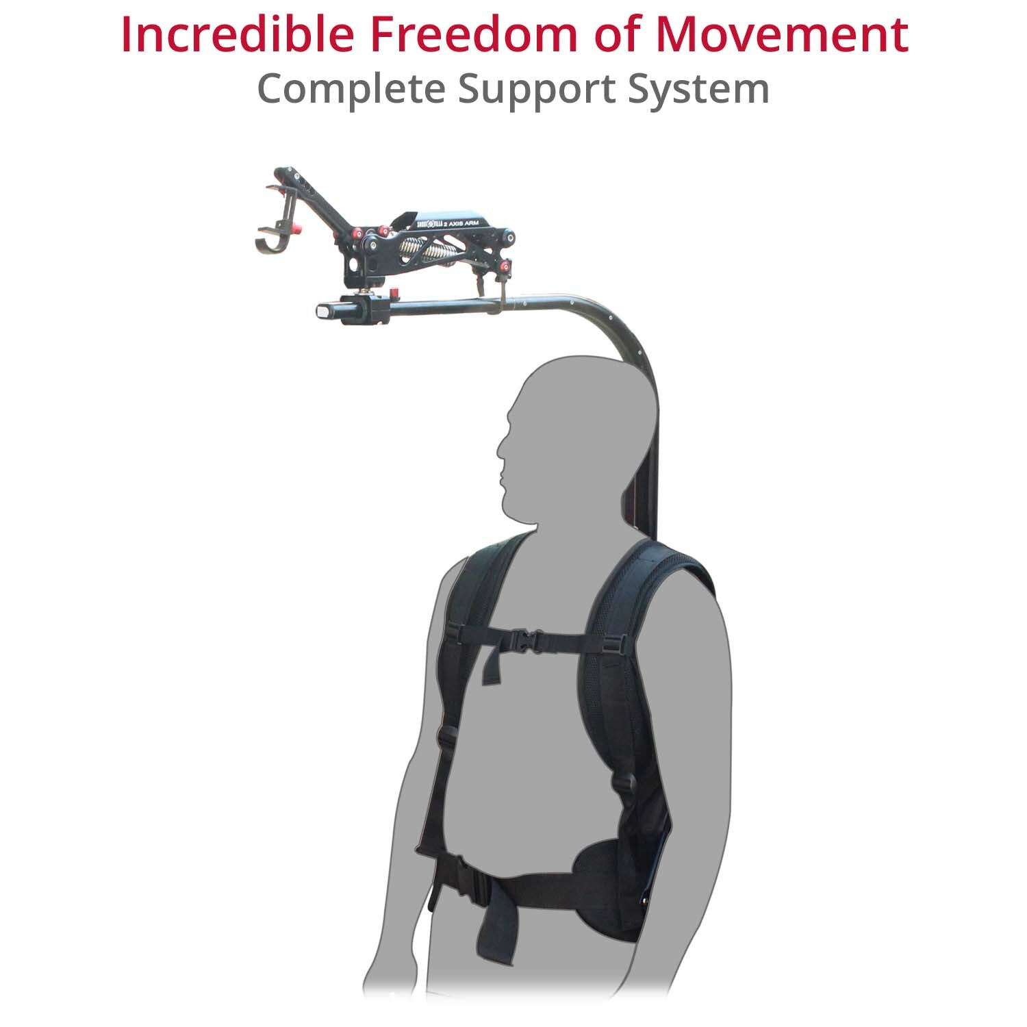 SHOOTVILLA Steady Camera chest Support Stabilizing Arm 3-7.5kg for ...