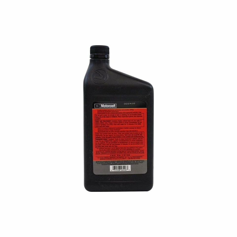 Motorcraft Full Synthetic Manual Transmission Fluid 1 Quart (XTM5QS) | eBay