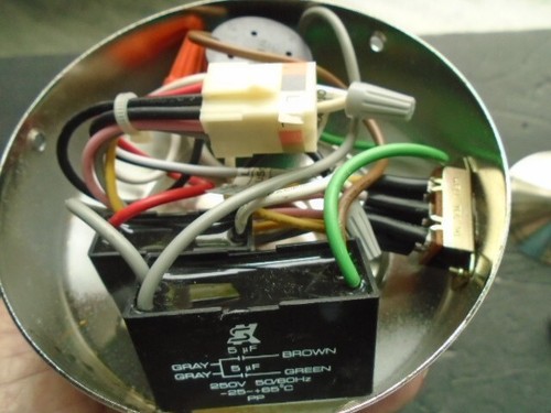 HUNTER CEILING FAN REPLACEMENT LIGHT KIT/ SWITCH CUP&FINAL CAP SILVER 3 ...