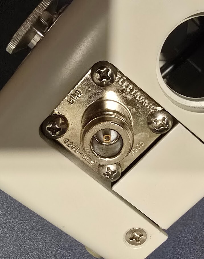 Bird model 43 thruline wattmeter 50 ohms with hard case, see ...