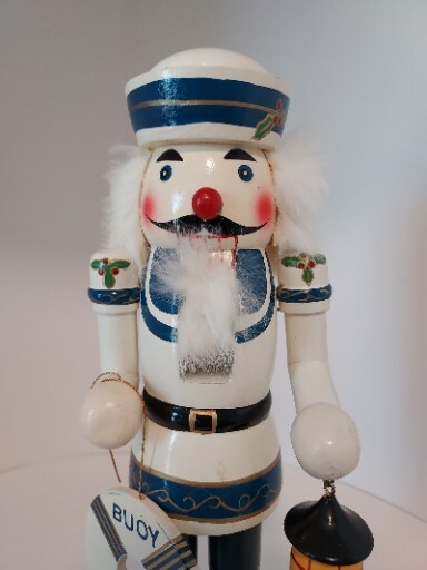 Vintage Nautical Captain Nutcracker 12.5 Inches | eBay