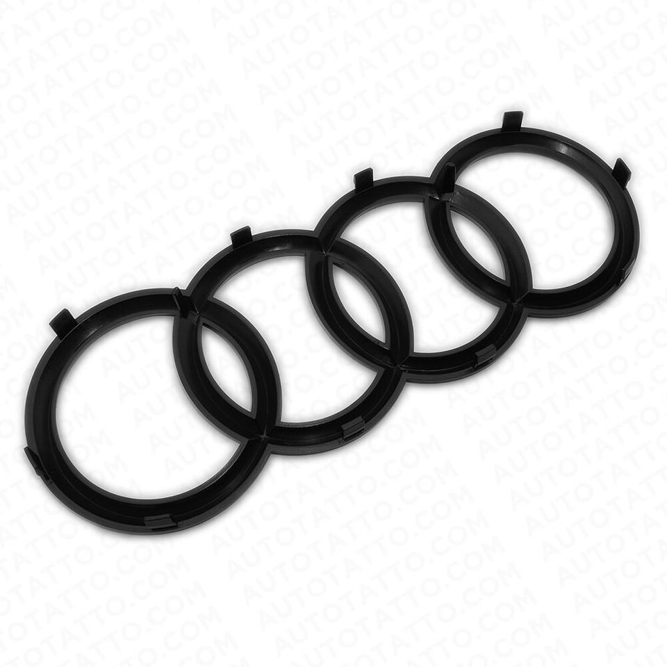 Audi Q8 SQ8 RSQ8 Front Grille Ring Nameplate Emblem Sign Logo Badge ...