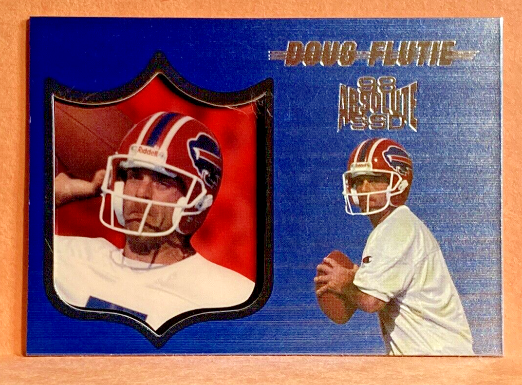 1998 Absolute SSD DOUG FLUTIE Blue Card #152 Bills | eBay