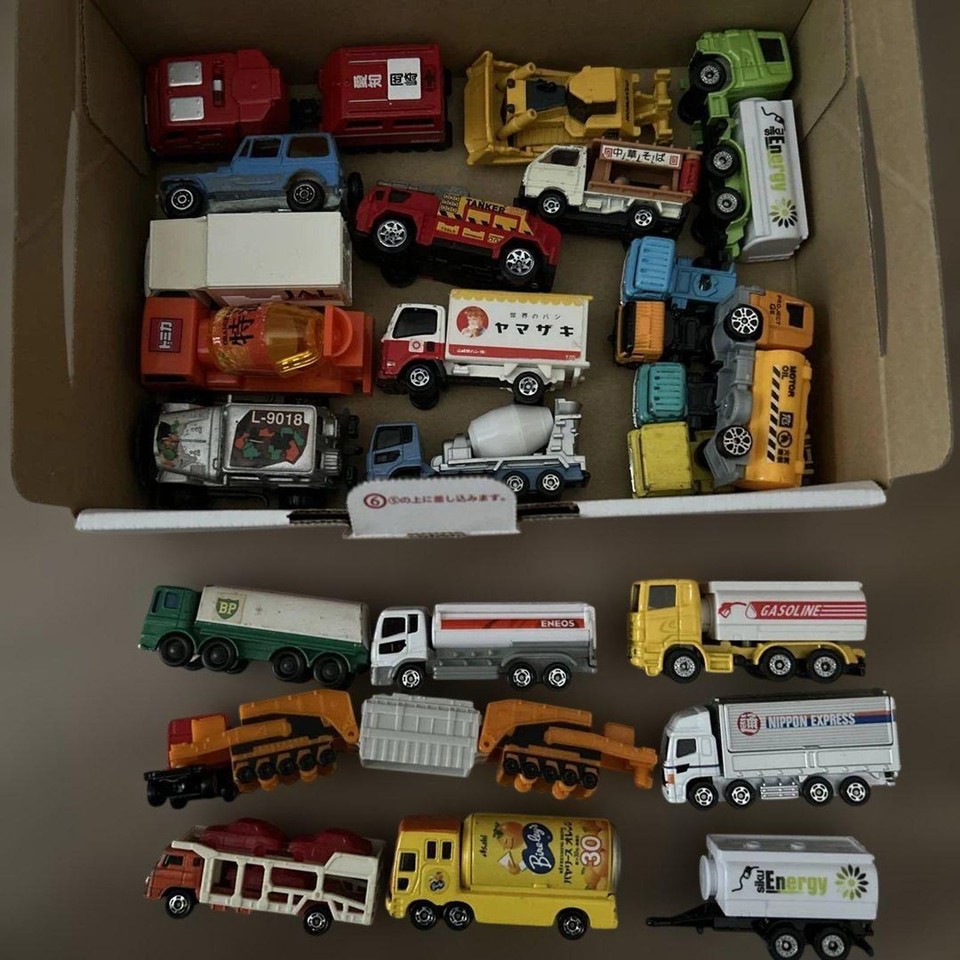 Tomica Die-Cast Mini Car Set - Many Vehicles Included | eBay