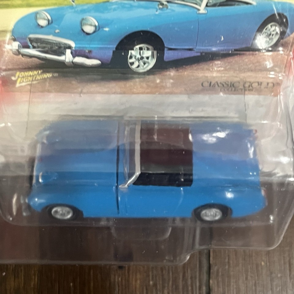 Johnny Lightning Classic Gold 1959 Austin Healey Sprite Blue Diecast 1/ ...