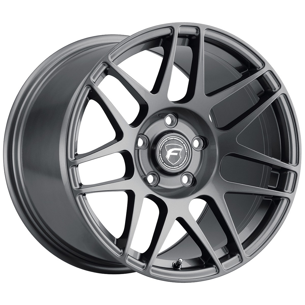 Forgestar FSWF1738C067N23 Powder Coated Gray Aluminum 18 in Wheel Rim ...