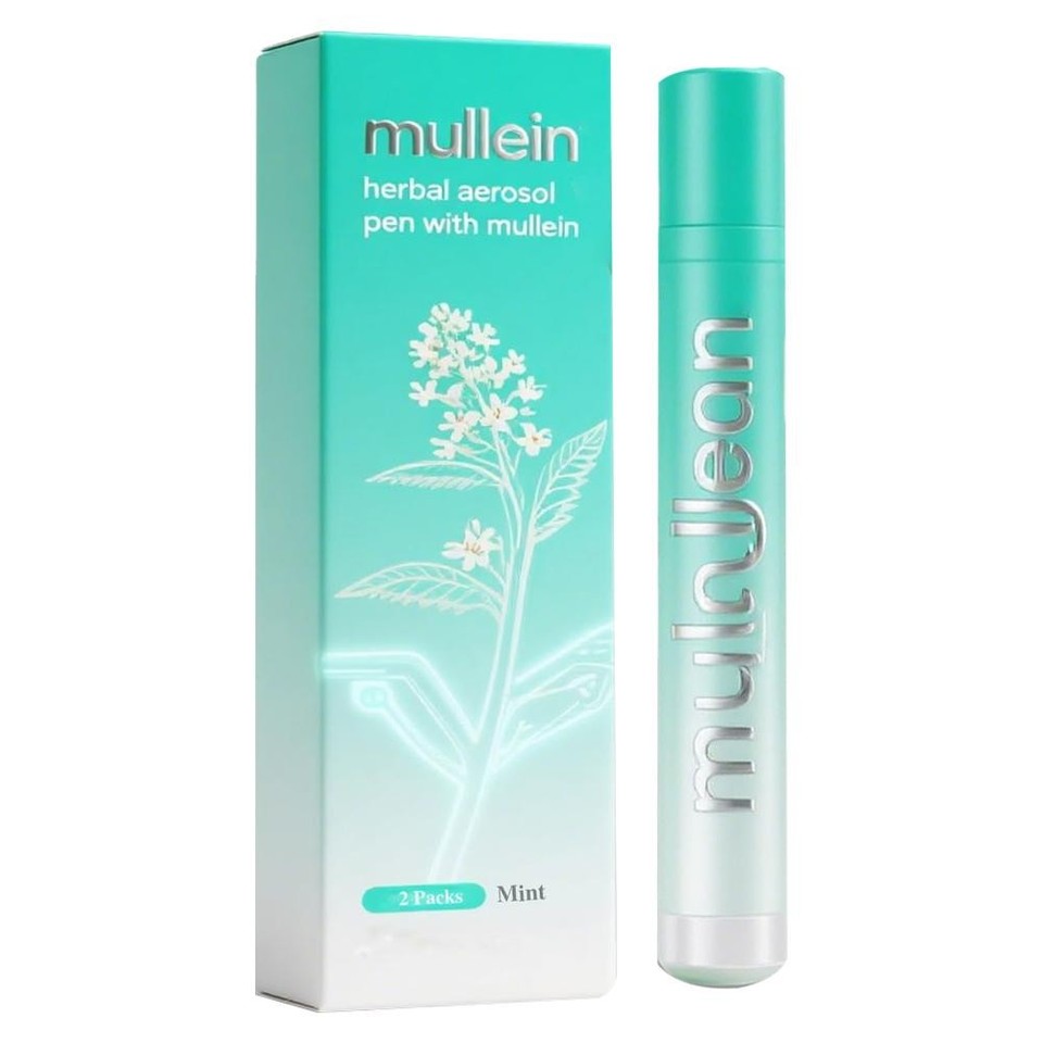 Mullein Leaf Extract Cleanser Pen,Lung Cleanse Respiratory Herbal ...
