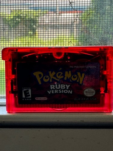 Pokemon: Ruby Version GBA (Game Boy Advance 2003) Authentic Working Dry ...