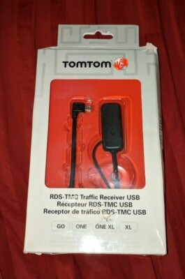 Genuine TomTom Traffic Receiver USB Model RDS-TMQ Tested Works RARE HTF ...