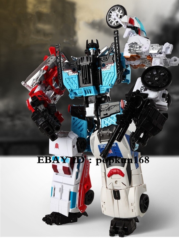 New Deformable Robot Defensor HZX 5 In 1 Action Figure IDW G1 Kids Toys ...