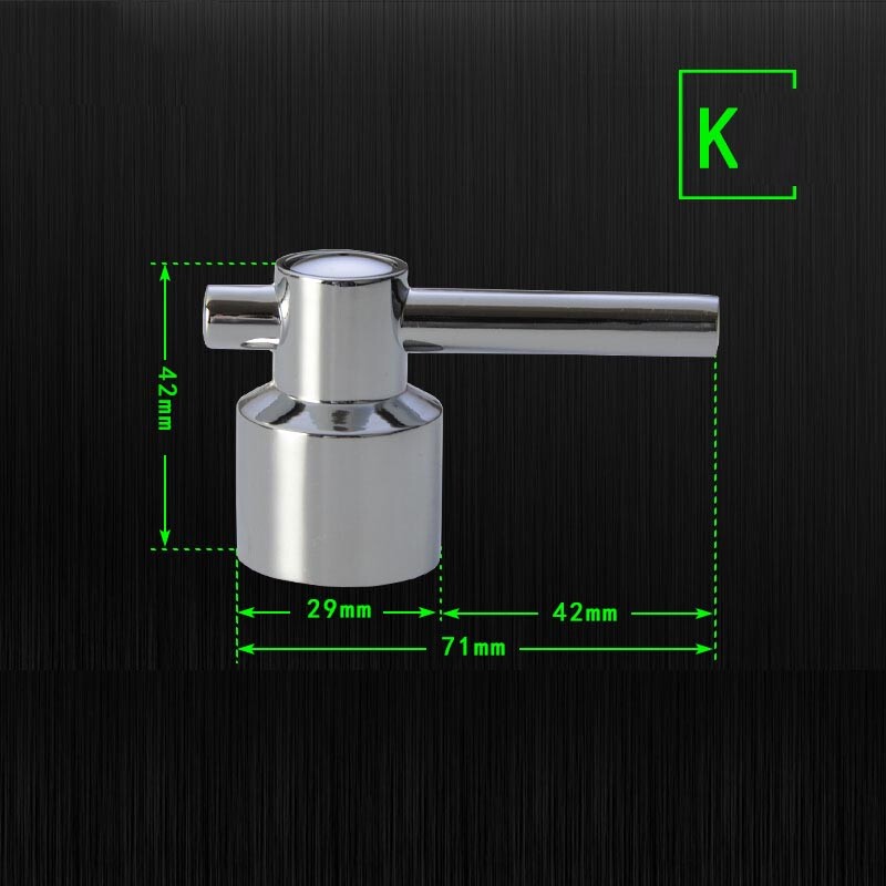 Replacement Bathroom/Kitchen Basin Mixer Tap Single Lever Sink Head ...