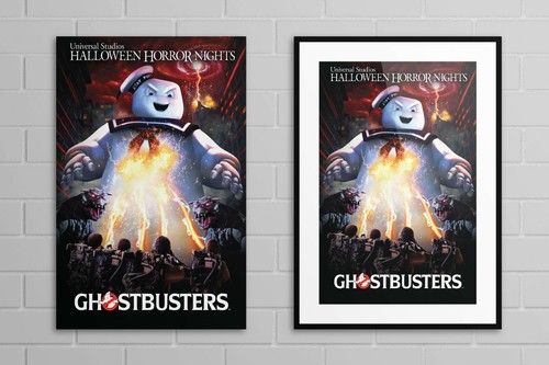 Ghostbusters Halloween Horror Nights 2019 Poster HHN Universal Studios ...