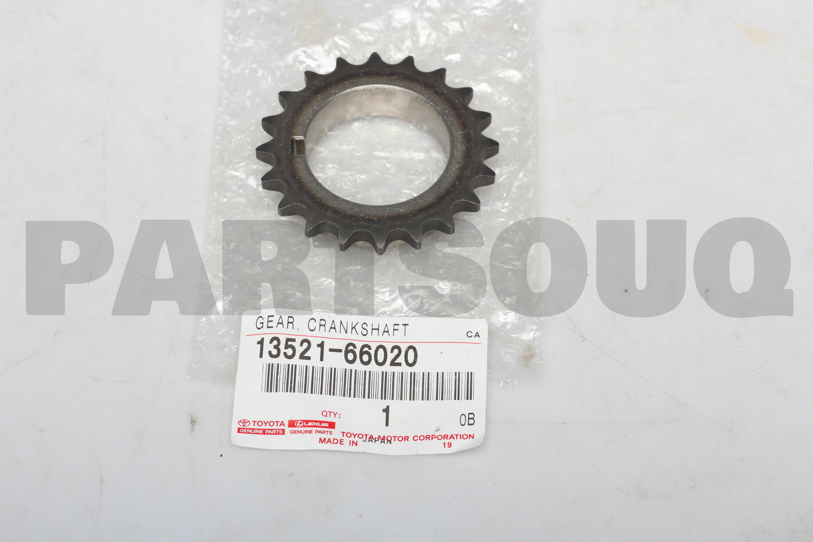 1352166020 Genuine Toyota GEAR OR SPROCKET, CRANKSHAFT TIMING 13521 ...