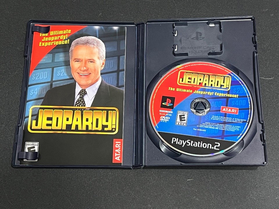 Jeopardy! - Playstation 2 PS2 Game - Complete & Tested 742725239449| eBay