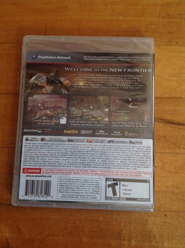 Starhawk Sony PlayStation 3 New Sealed Pack Best Multi Player At E3 ...