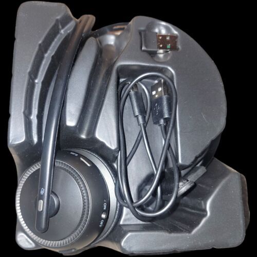 Levn CT002 Headset Black Noise Cancelling Wireless Bluetooth On The Ear ...