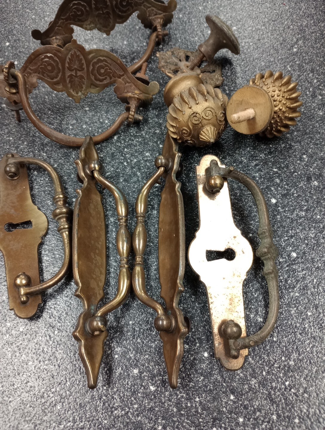 Vintage cabinet hardware lot, Various Styles | eBay