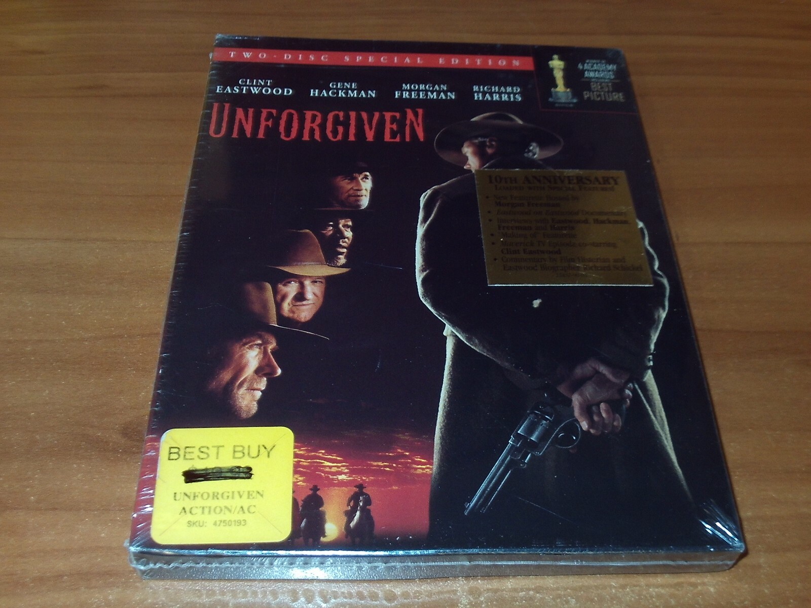 Unforgiven (DVD, 2002, 2-Disc Set, Widescreen, Special Edition) NEW ...