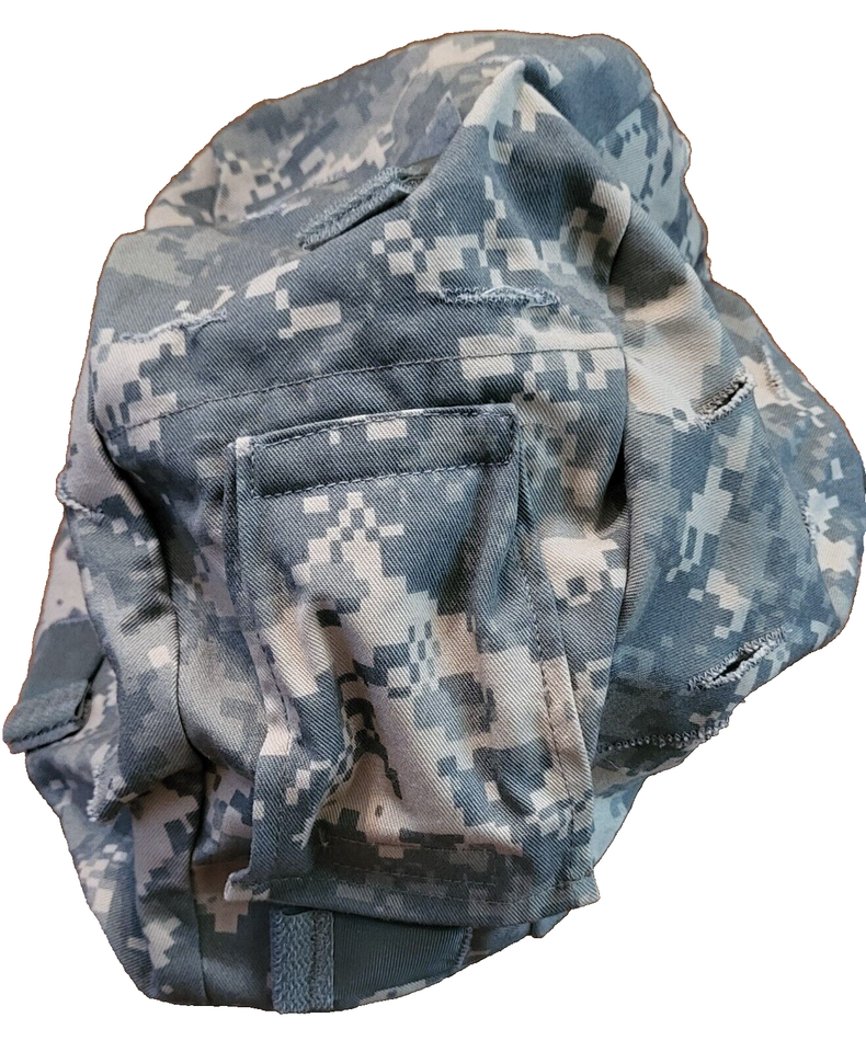 ACU UCP ACH Advanced Combat Helmet Cover Large/X-Large MICH USGI Rank ...