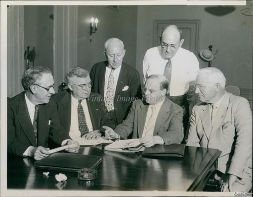 1937 Leiserson Cashin Johnson Robertson National Mediation Board ...
