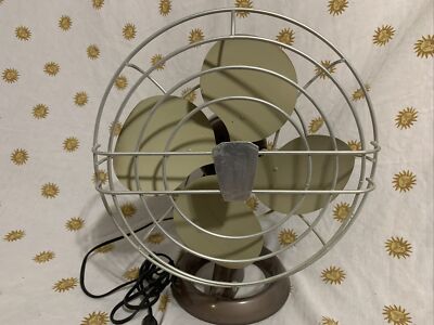 Vintage Emerson Electric St. Louis Missouri Table Desk Fan 4 Blade ...