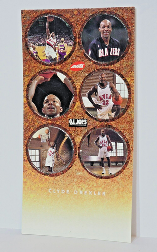 Clyde Drexler Portland Trail Blazers POG Capstacks Game Unpunched G.I ...
