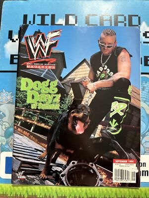 WWF Magazine September 1999 DX Road Dogg Jesse James *Has Poster* B | eBay