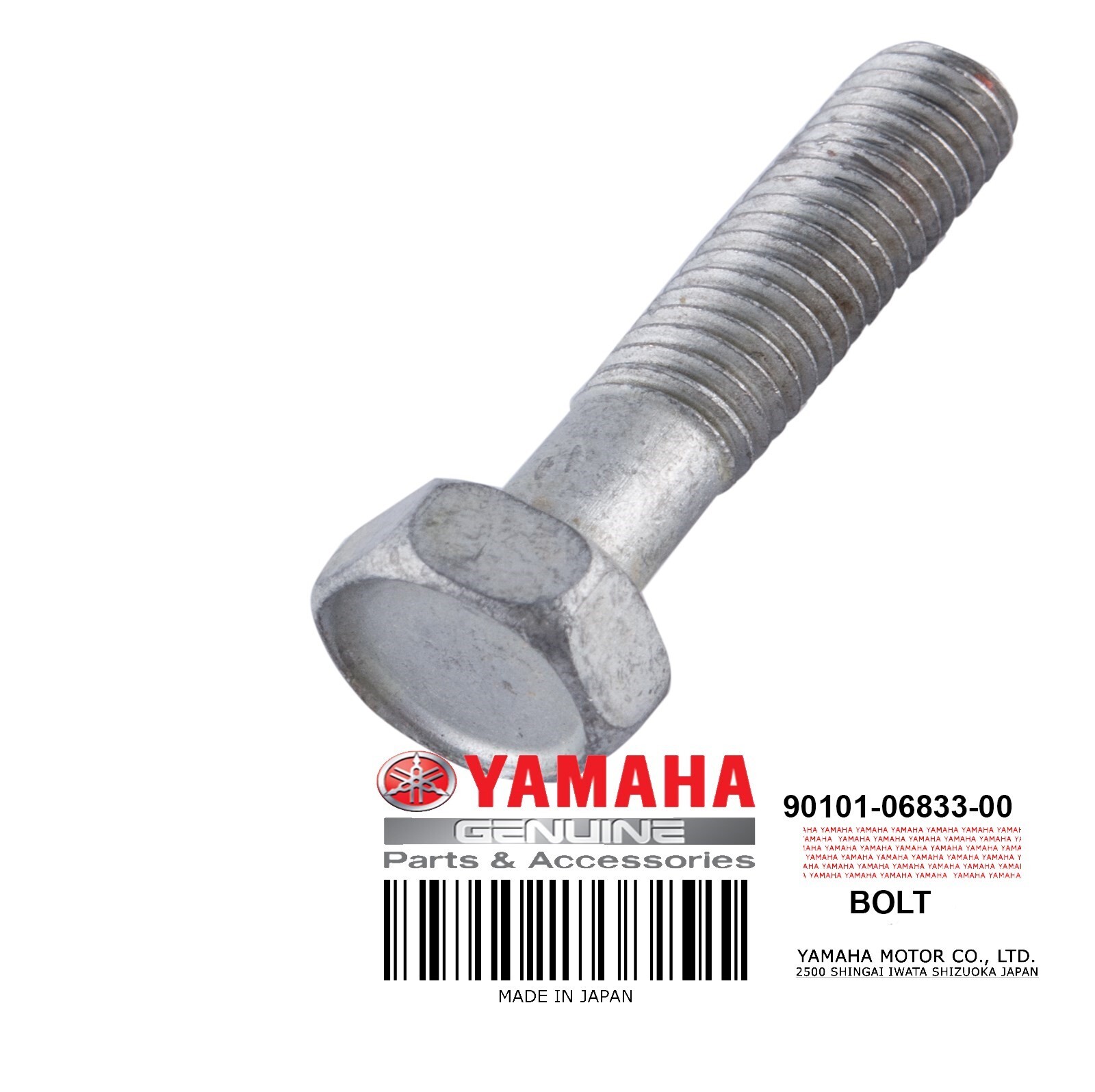 Yamaha OEM Bolt 90101-06833-00 | eBay