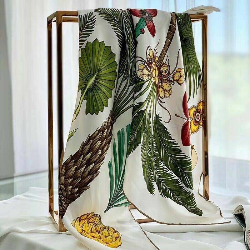 Women's Scarf Silk felling Square Head Scarfs 35"*35"(120 Styles) SHIP ...