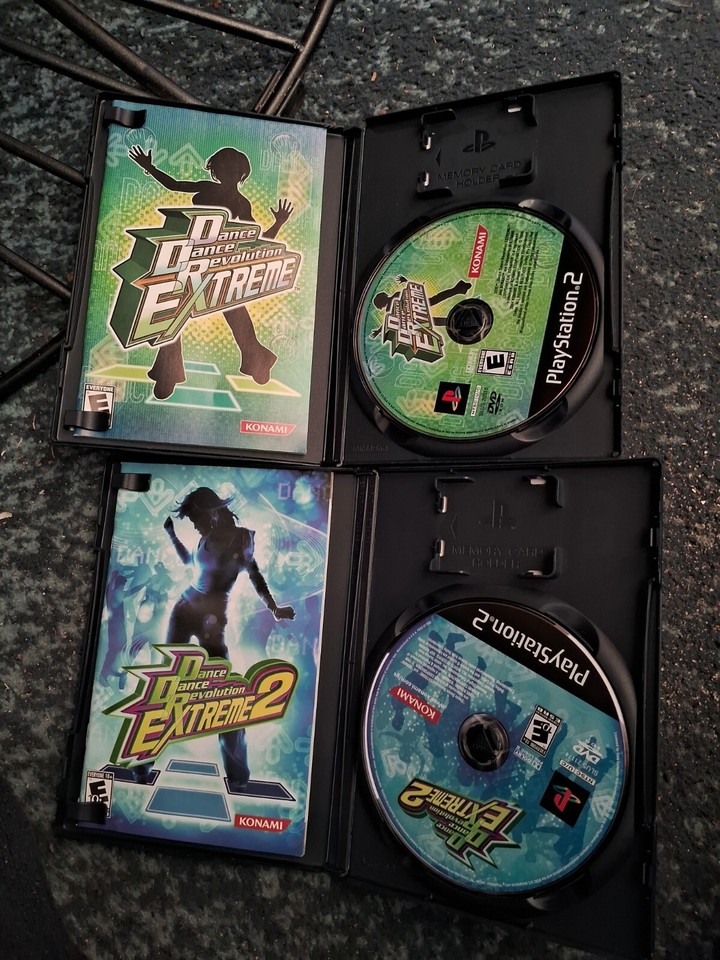 Dance Dance Revolution Extreme & Extreme 2 PS2 PlayStation 2 CIB Tested ...