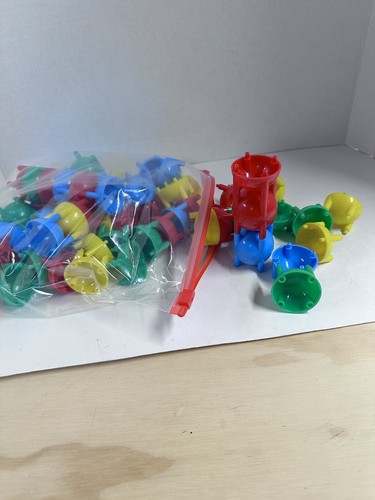 VINTAGE SLINKY FORMATIONS FORM-A-TIONS CREATIVE BUILDING TOY 90 PIECES ...