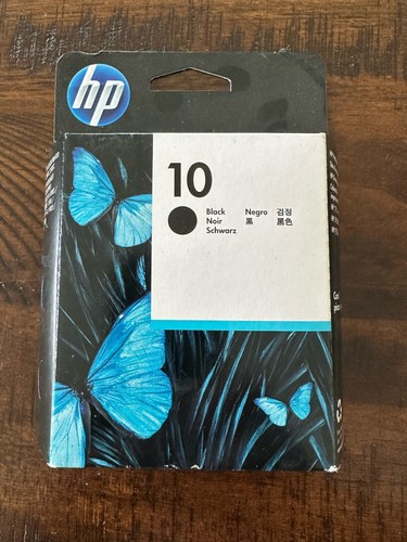 Factory sealed HP 10 Black Ink DesignJet, COLORPRO, C4800A, HP10 ...