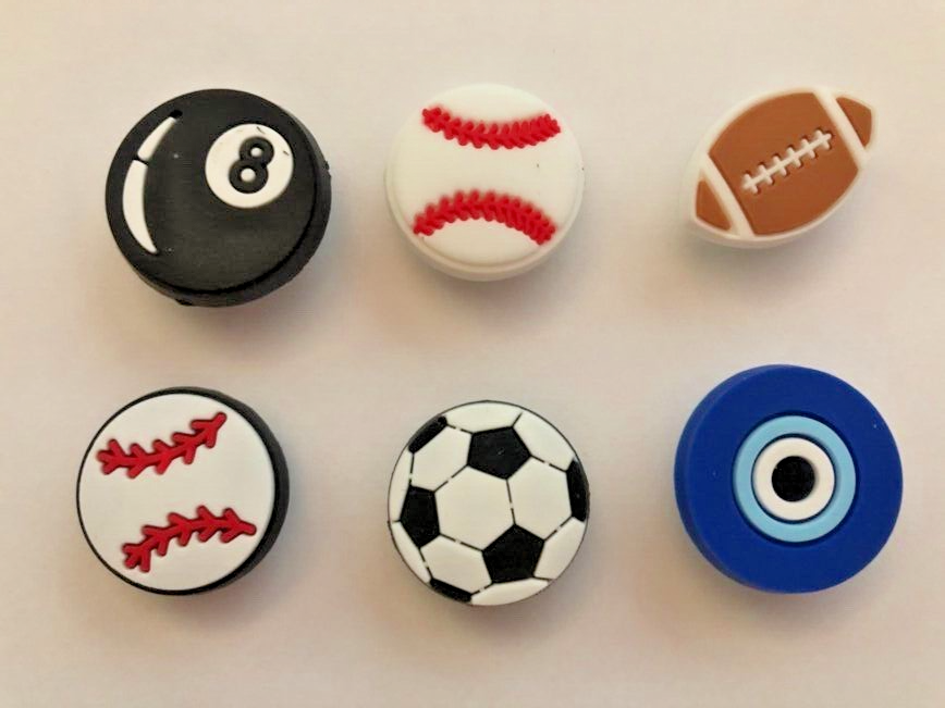 Sports Balls Croc Charms - Lot of 6 - NEW | eBay