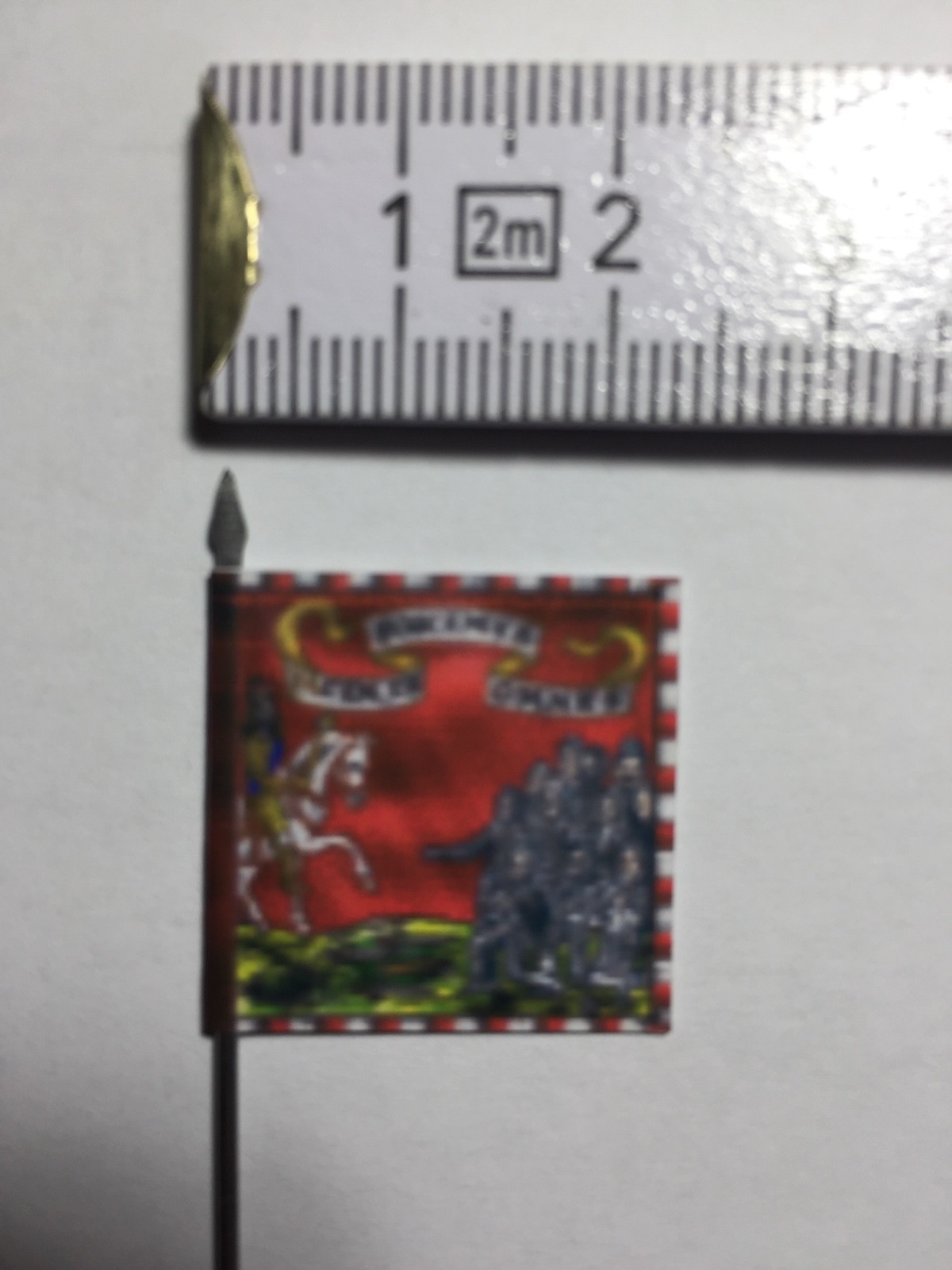 161) 1x 25/28mm ECW Flag Parliament Colonel Sir William Balfour‘s ...