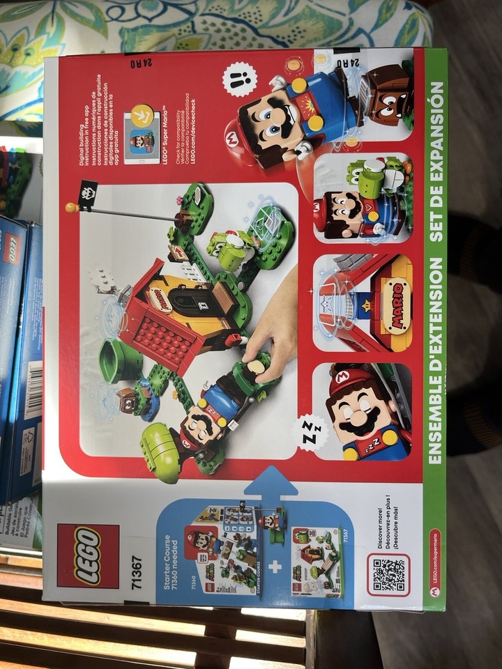 LEGO Super Mario Mario's House & Yoshi Expansion Set 205 Pieces 71367 ...