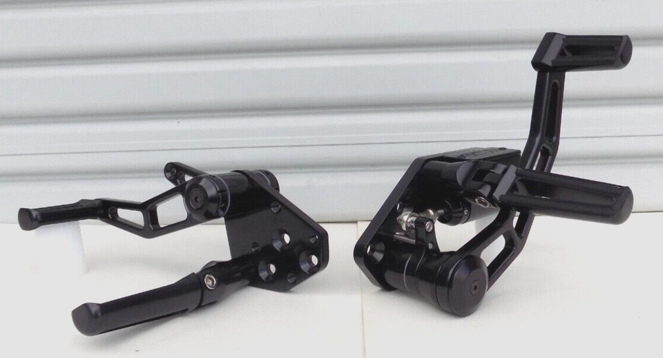 OUTLAW 84-99 SOFTAIL BLACK BILLET FORWARD CONTROLS HARLEY FX/FL RIGID ...