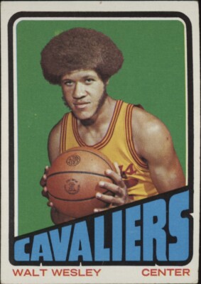 1972 Topps #109 Walt Wesley - Cleveland Cavaliers | eBay