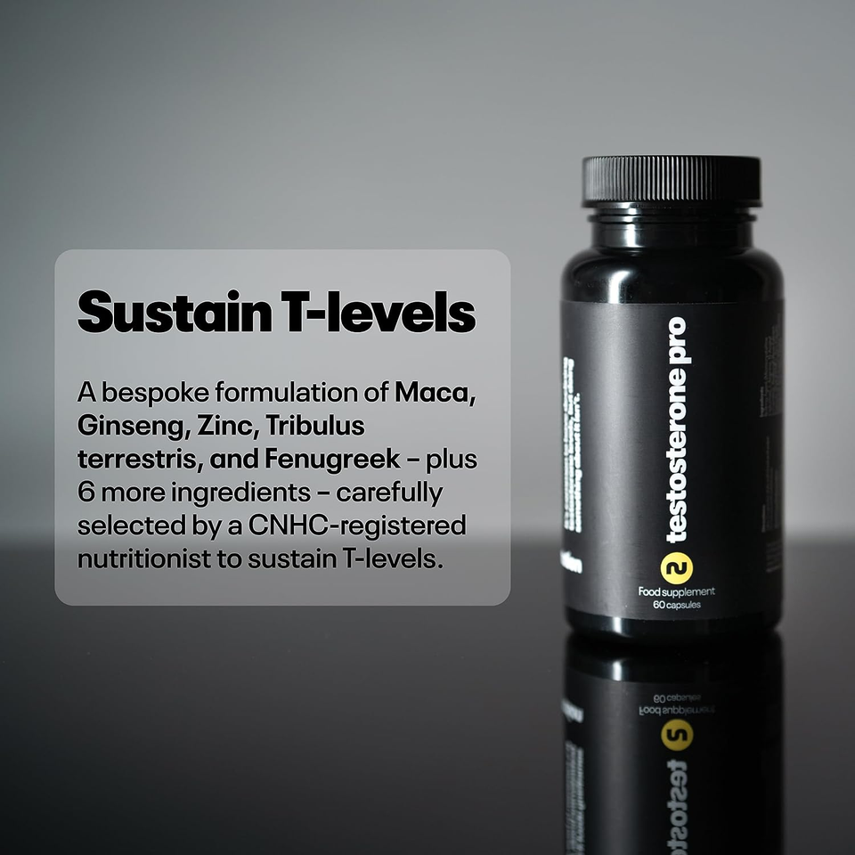 Numan Testosterone Pro - Maca Root, Tribulus Terrestris, Zinc, Ginseng ...