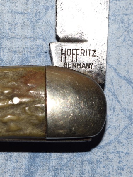 Vintage HOFFRITZ GERMANY THREE BLADE Folding Pocket Knife | eBay